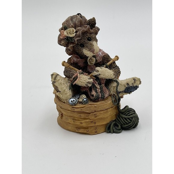 Boyds Bears | Accents | Boyds Bears And Friends Cookie Catberg Knittin ...